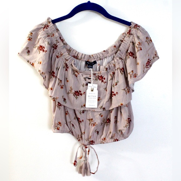 American Eagle Floral Top
